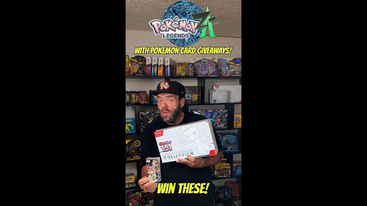 Legends: ZA Grind With Pokemon Card Giveaways! #shorts #pokemontcg ...