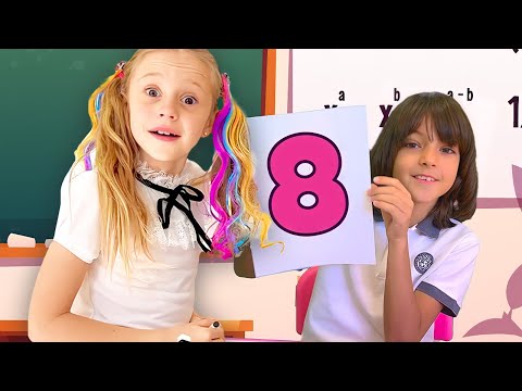 Nastya ve Martin, okulda arkadaşlık hikayesi