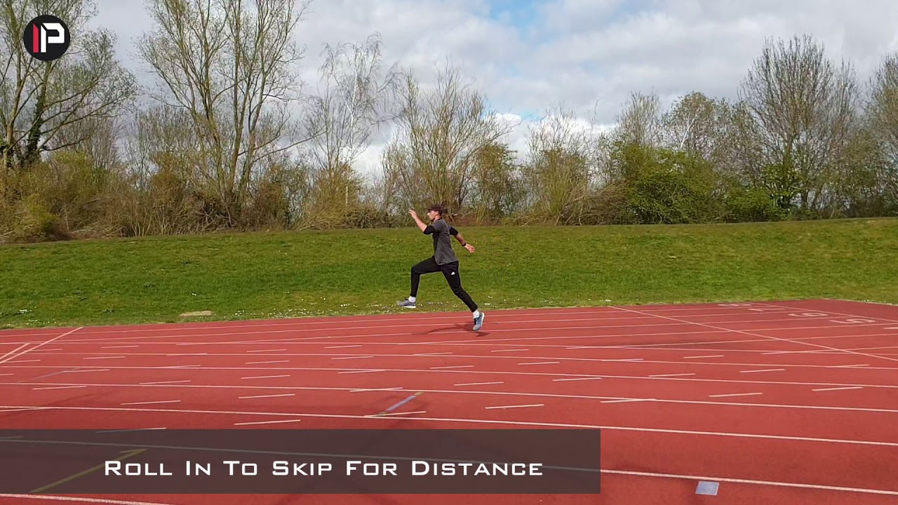Skipping Roll In Skip For Distance Side View - YouTube