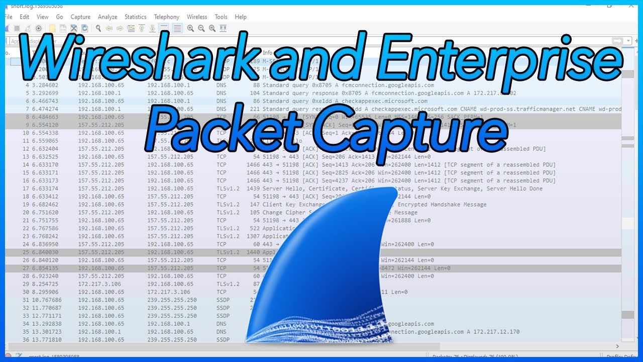 12 - Wireshark and Enterprise Packet Capture - YouTube