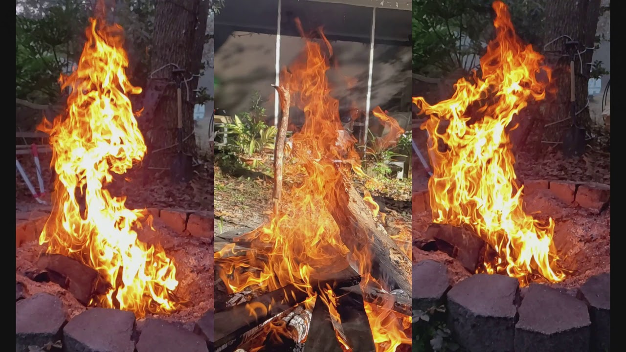 Fire in Slow Motion - YouTube
