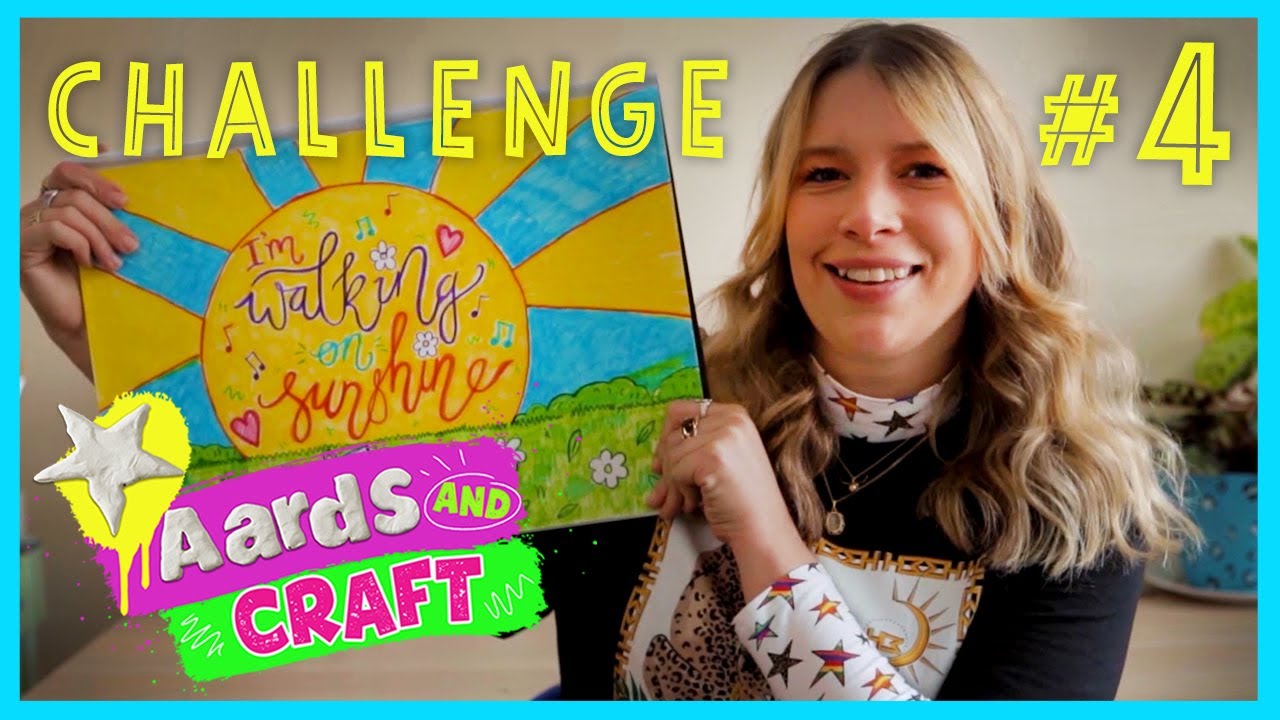Challenge #4 | Illustrate Your Favourite Song Lyrics #crafts - YouTube