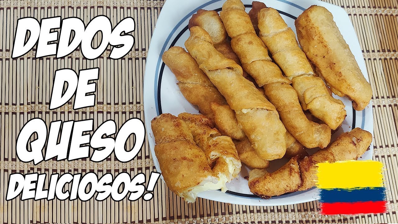 DEDOS DE QUESO COLOMBIANOS - Facil y Deliciosos! 😀 - YouTube