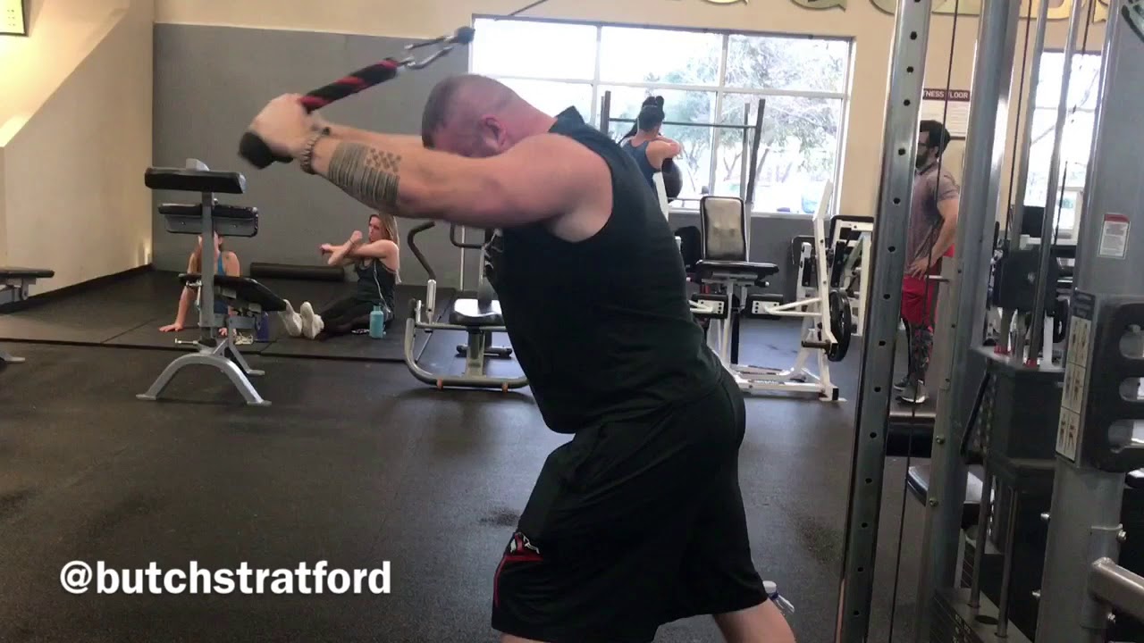 Butch Stratford: Few arm pull and pushes. - YouTube