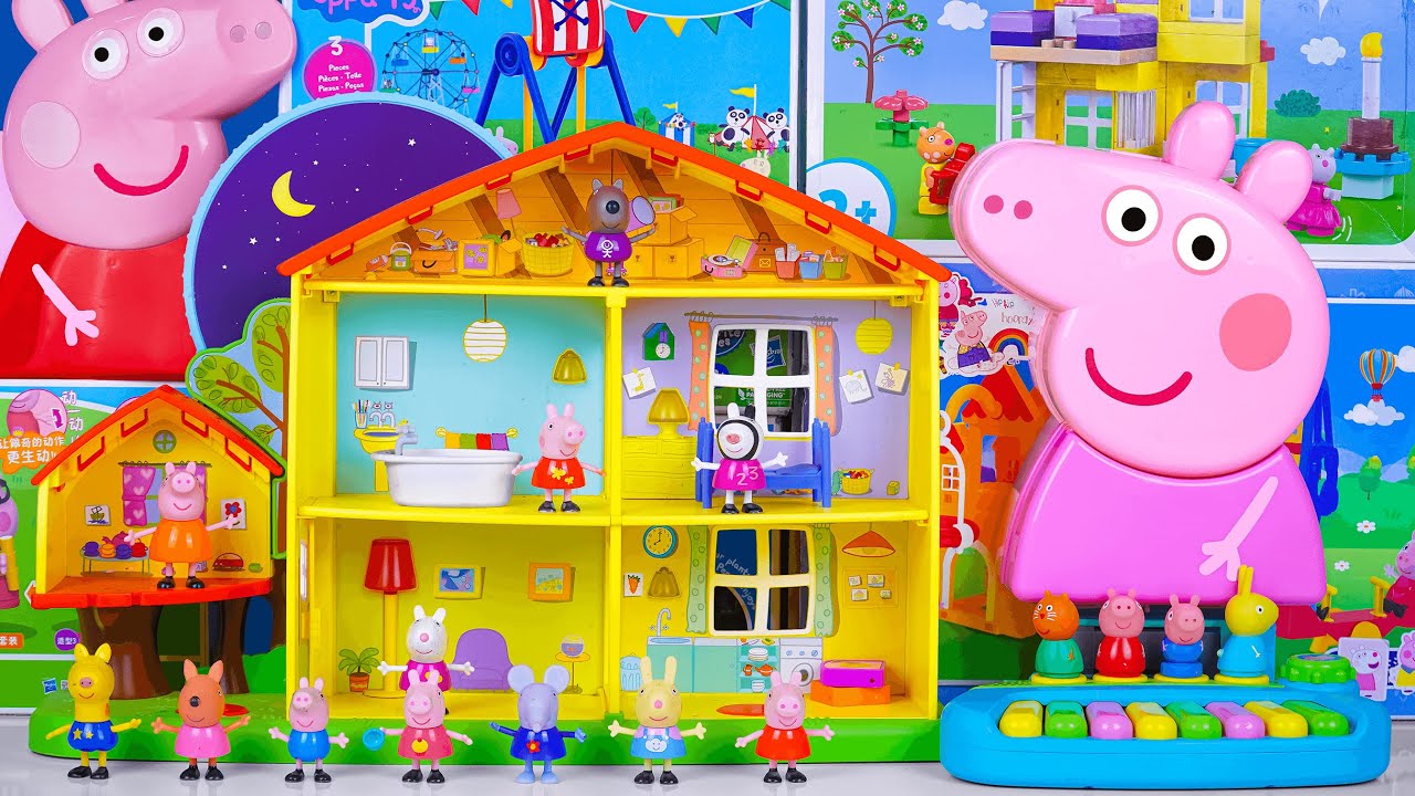 Peppa Pig ASMR | Satisfying with Unboxing Cute Peppa Pig Peppa's ...