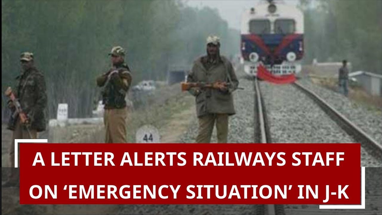 RPF officer's letter alerts Railways staff on ‘emergency situation’ in ...