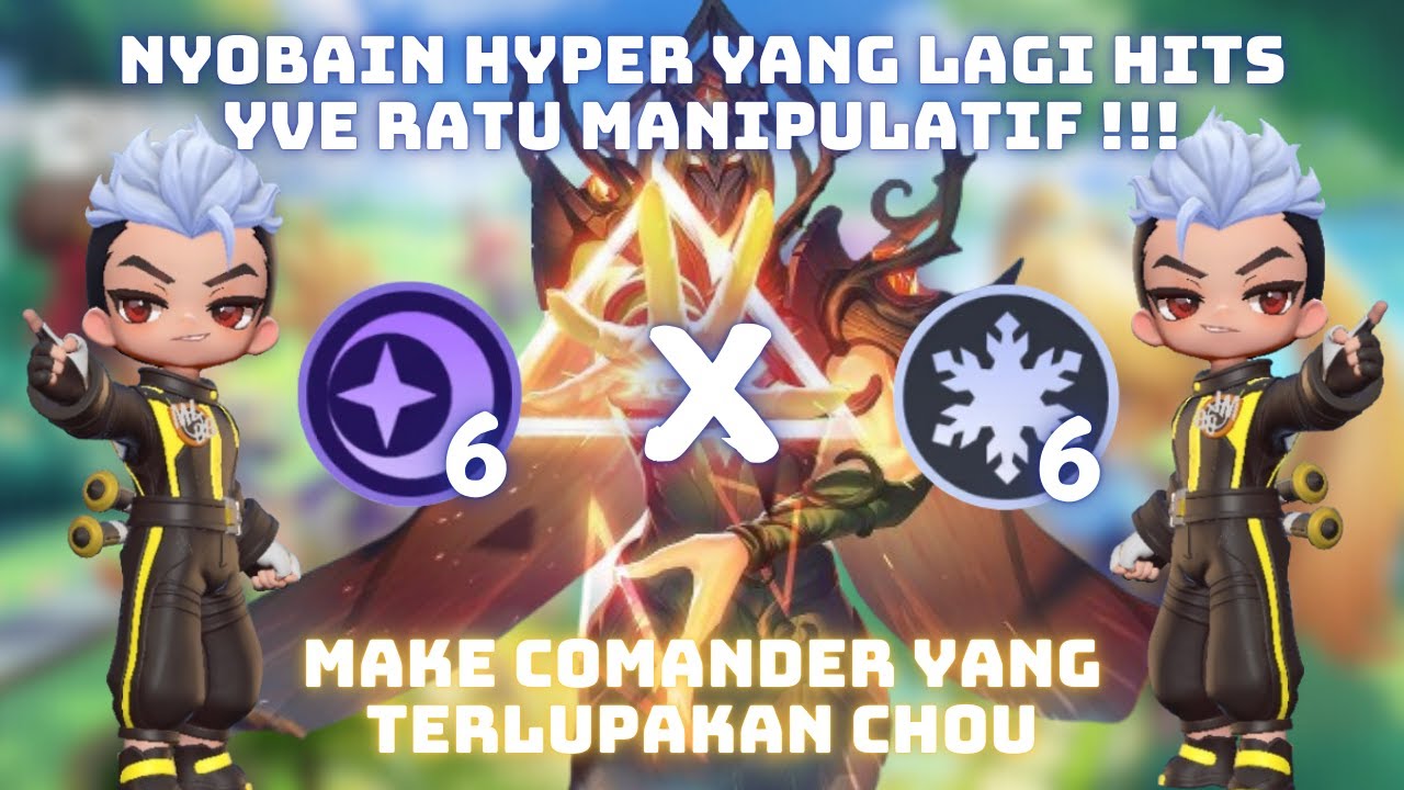 MC GOGO, 6 STARGAZER X 6 NORTH VALE, HYPER YVE MENGGUNAKAN COMANDER ...