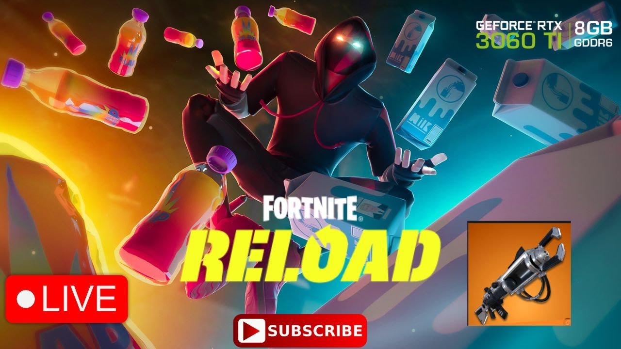 🔴FINALLY! The Zapatron Gun is BACK in Fortnite LIVE! 🔥#RoadTo1K - YouTube