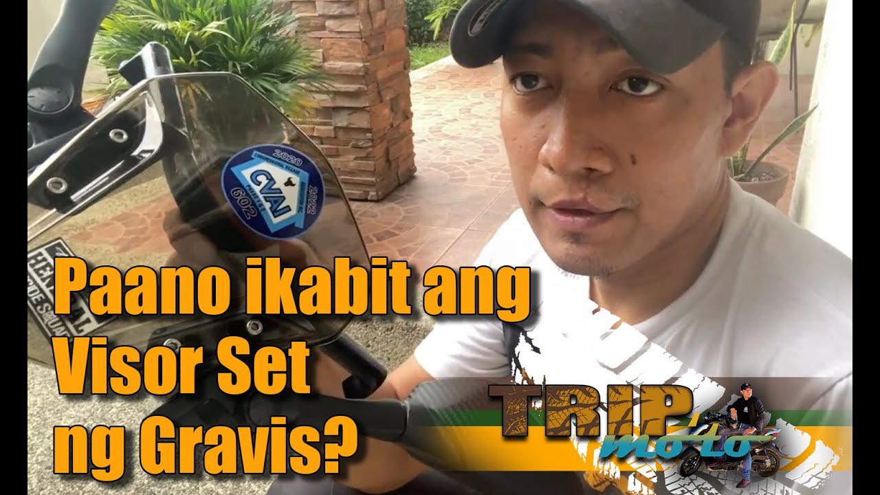 Gravis Visor Set - Madali bang ikabit? - YouTube