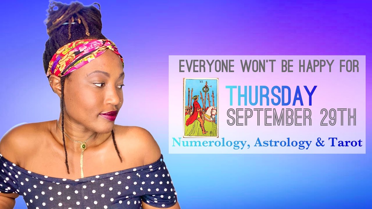 Daily Horoscope: Thursday September 29th, 2022 #astrology #numerology # ...