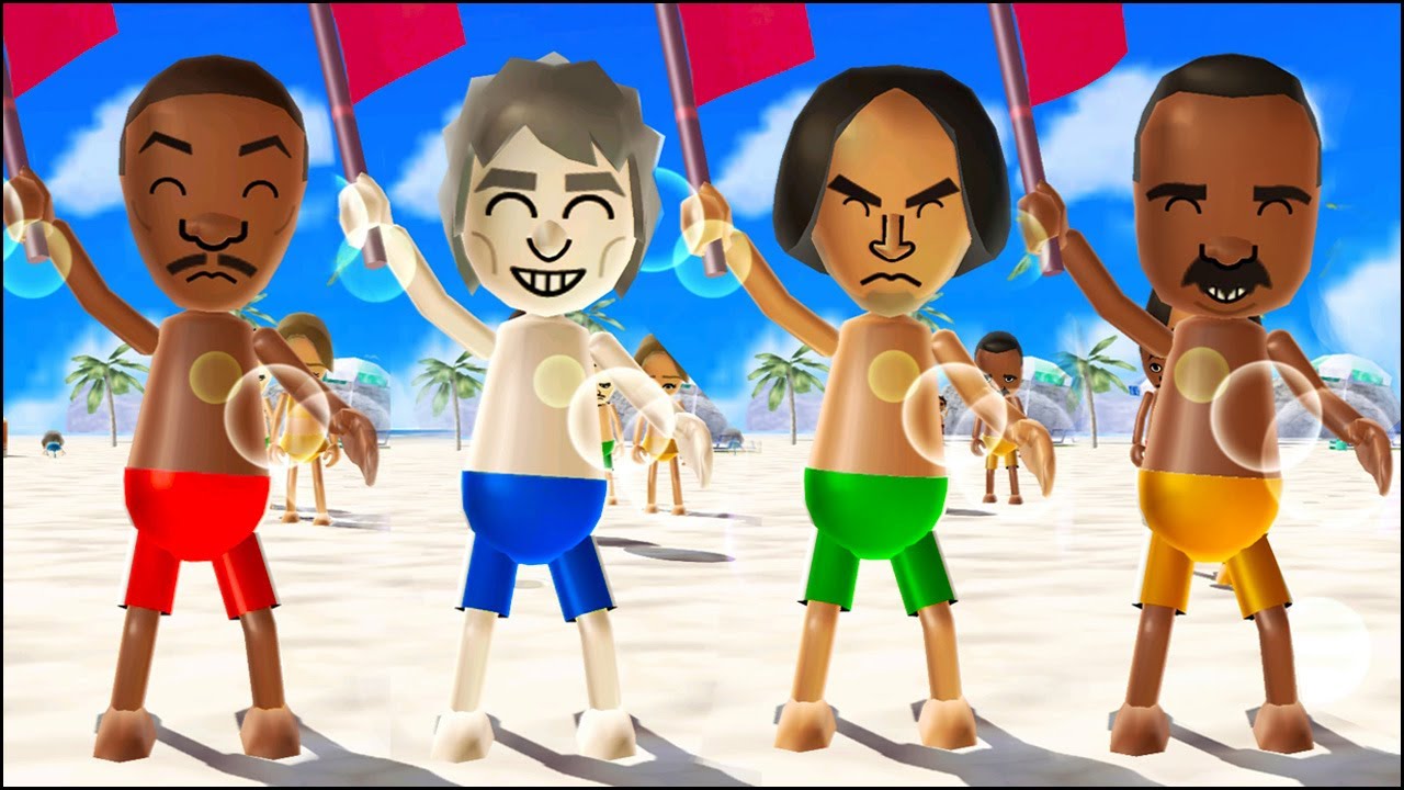 Wii Party MiniGames - Player Vs James Vs Tatsuaki Vs Andy (4 Players On ...
