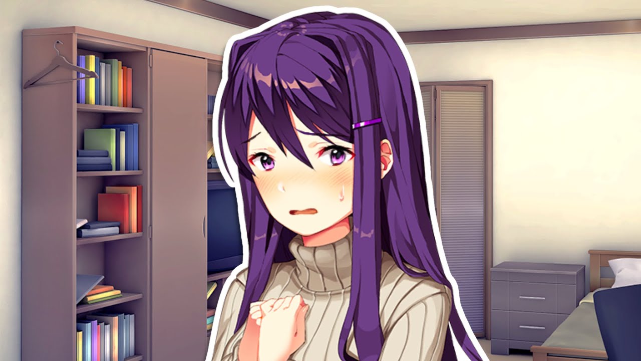 YURI IS INTO SOME INTERESTING HOBBIES...🔪🩸😋😱🤭 | Doki Doki Literature ...