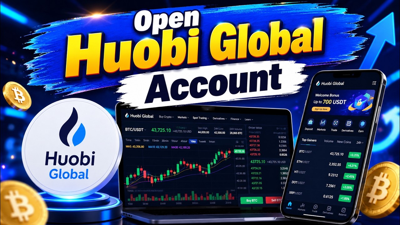 How to Create Huobi Global Trading Account and Start Buying & Selling ...