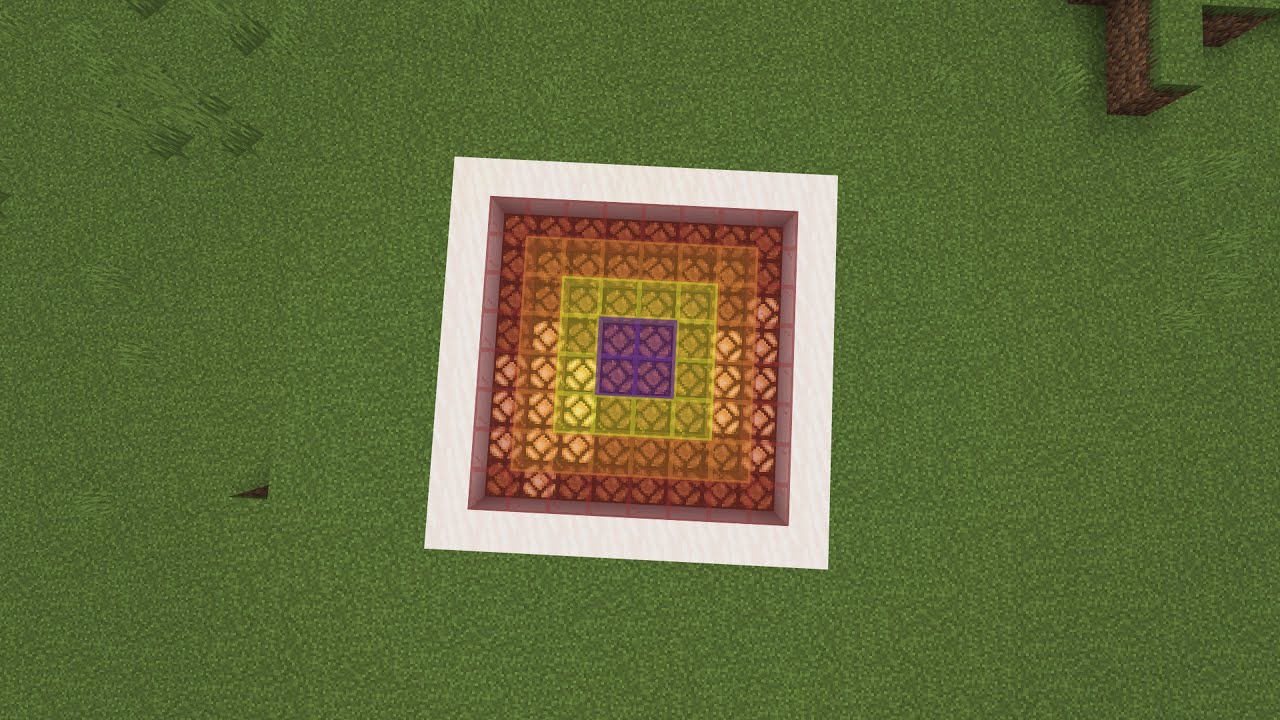 Minecraft: how to make an rainbow LED floor (SIMPLE) #minecraft - YouTube