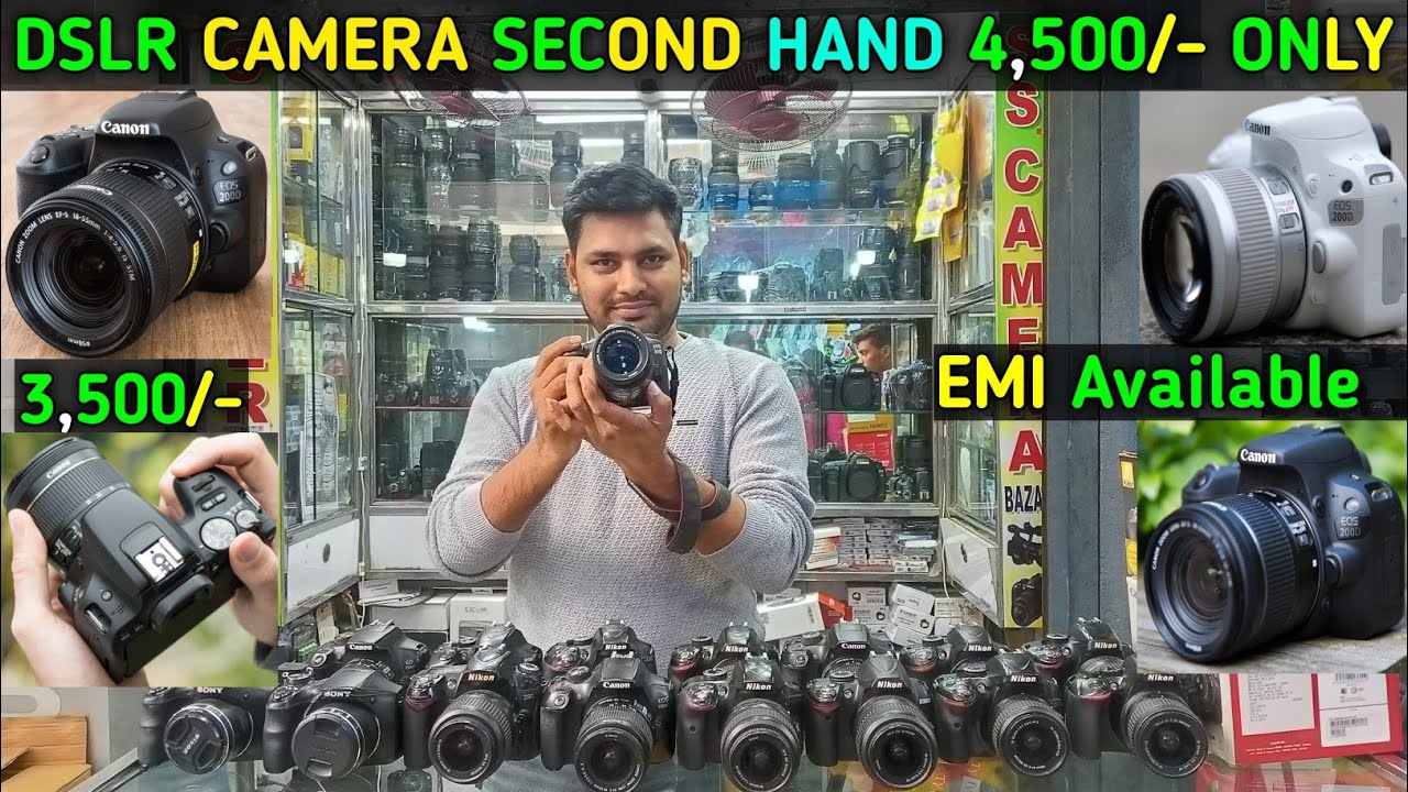 Sasta Dslr Camera Market In Kolkata ||Metro Gali Camera Market ||INDIAN ...