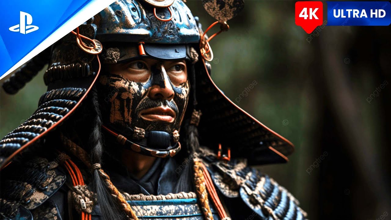 Samurai | GamePlay 4k PS5 | - (Ghost of Tsushima) - YouTube