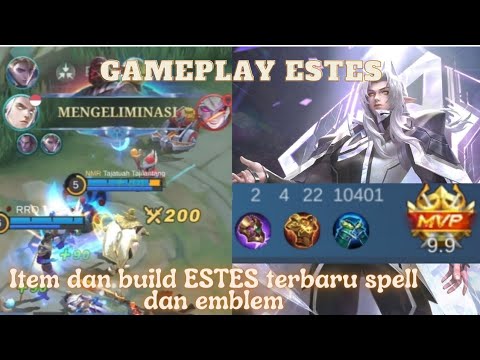 ESTES BEST BUILD 2023 | TUTORIAL & GAMEPLAY | MOBILE LEGENDS BANG BANG ...