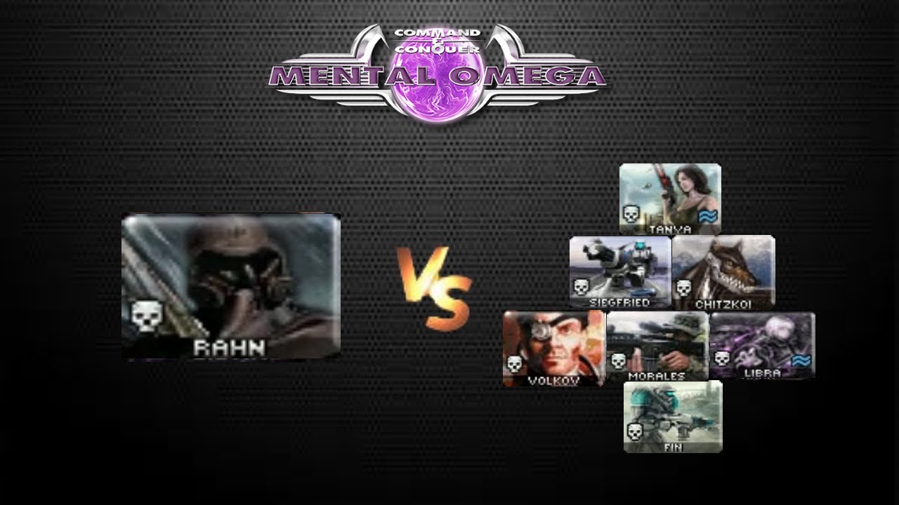 Mental Omega Rahn vs all commandos #mentalomega #mentalomegarahn - YouTube