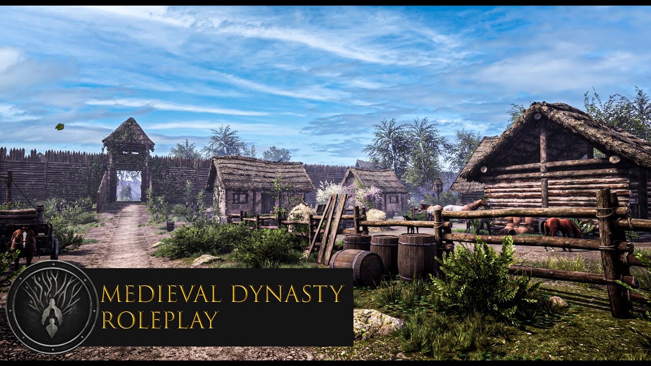 Medieval Dynasty Roleplay - Gottfried der Prinz erscheint - YouTube