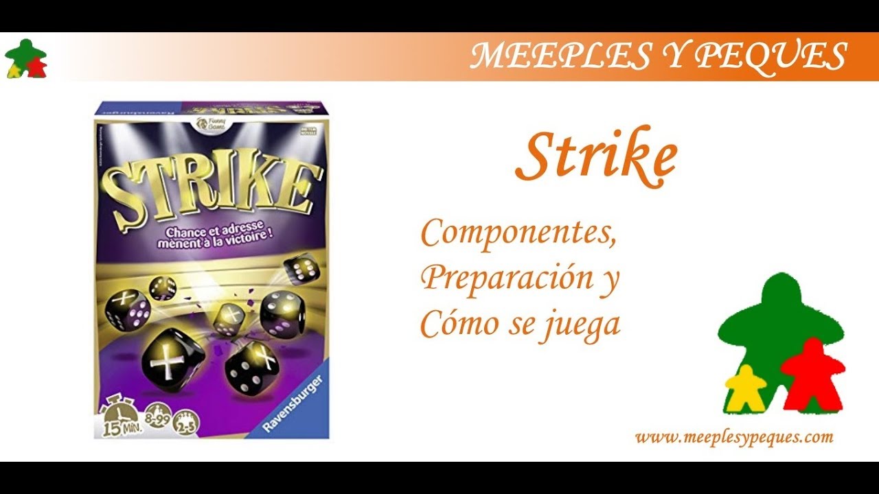 Strike: Componentes, preparación de la partida y cómo se juega. - YouTube