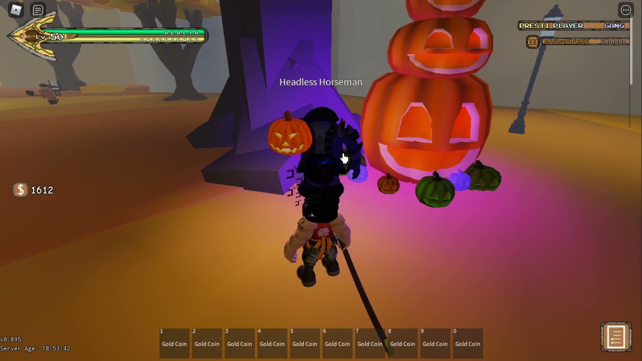 YBA getting halloween cosmetic - YouTube