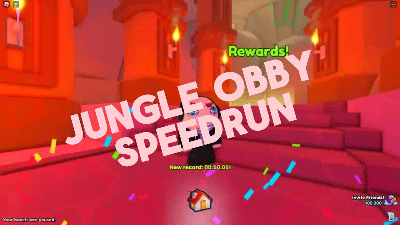 Pet Sim 99 Jungle Obby Speedrun - YouTube