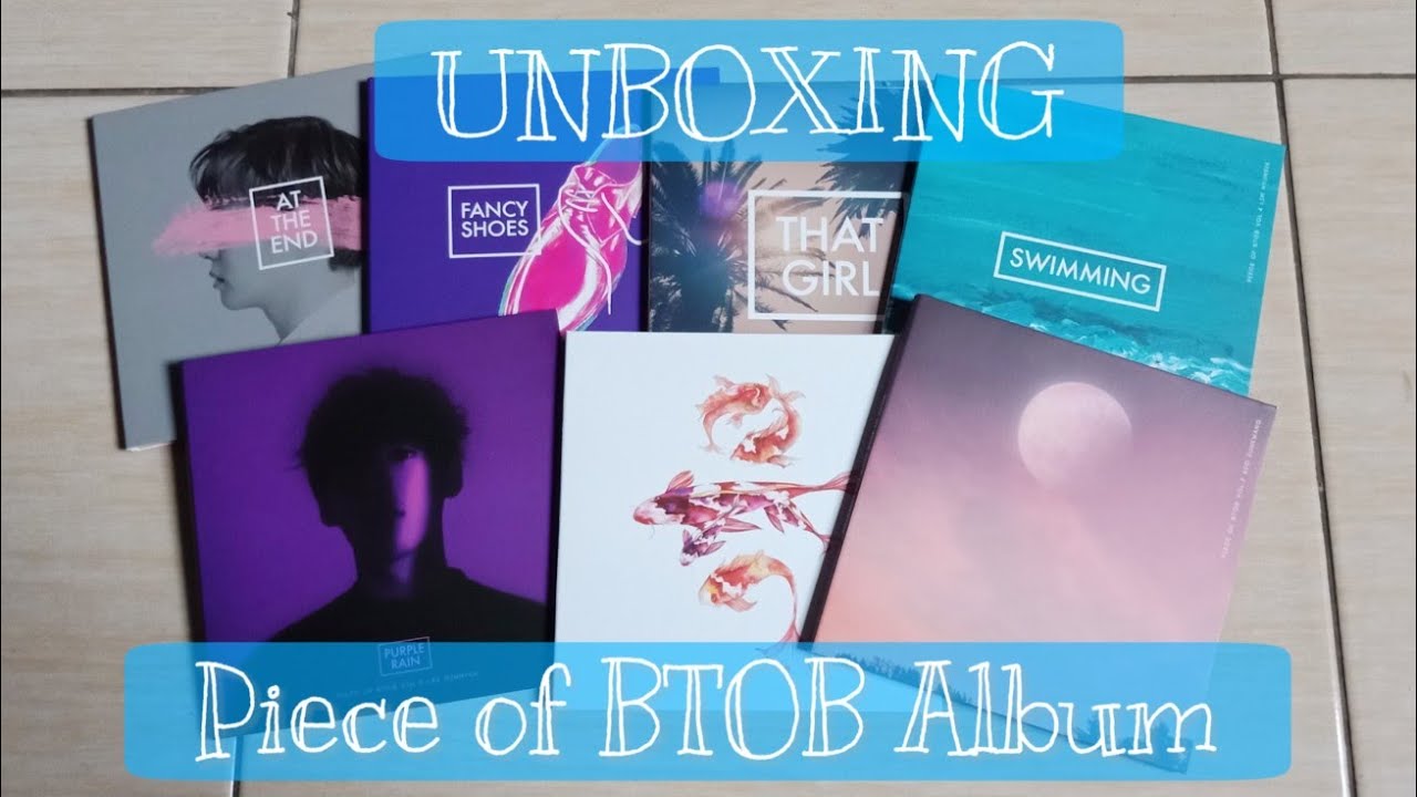 [UNBOXING] Piece of BTOB 비투비 (POB) Album - YouTube
