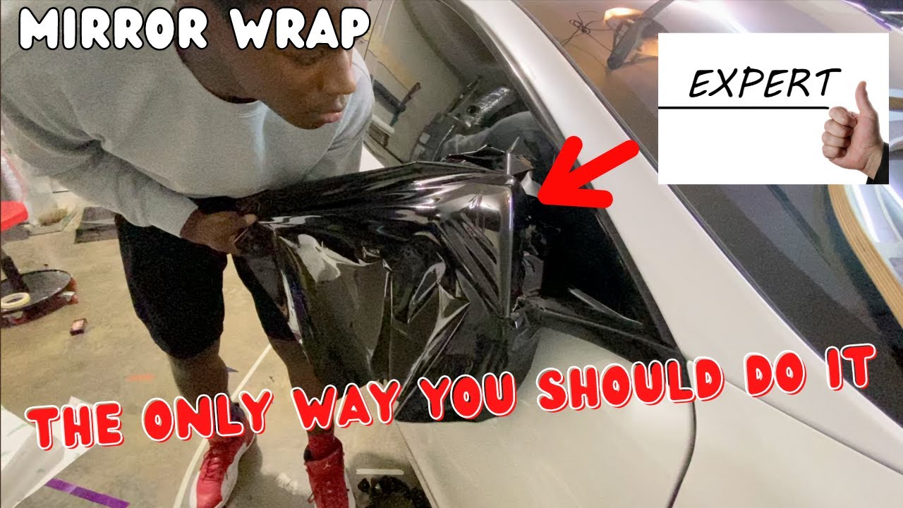 HOW TO WRAP A MIRROR - TESLA MODEL S (SeAmLeSs) - YouTube