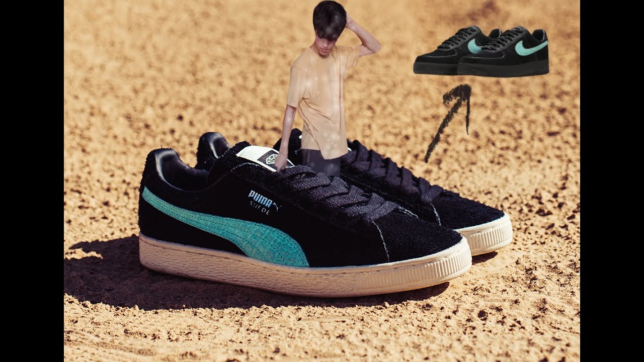 ¿La mejor alternativa a la AF1 de tiffany? (Puma Suede x Diamond Supply ...