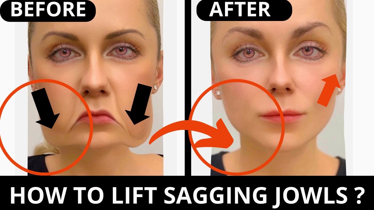 Instant Jawline Lift | 10-Min Face Exercises for Sagging Skin & Jowls ...