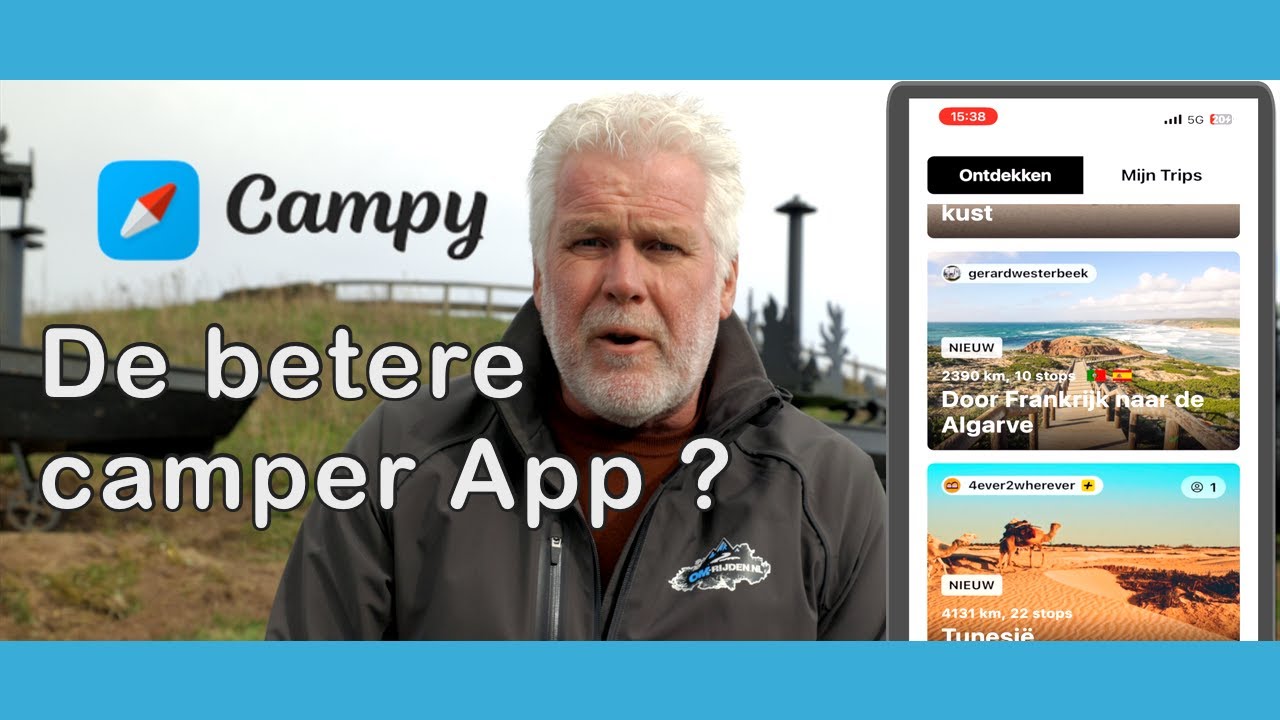 CAMPY | DE BETERE (GRATIS) CAMPER APP ??? - YouTube