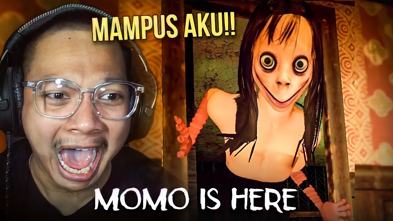 TERPERANGKAP DI RUMAH HANTU MOMO!!😭- MOMO IS HERE Gameplay (Malaysia ...