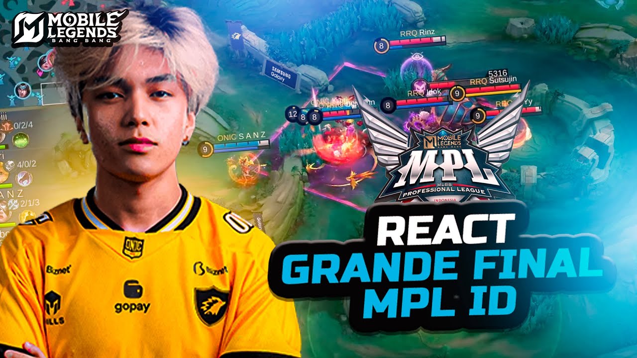 SANZ MELHOR MID DO MUNDO? - React Grande Final MPL ID | Mobile Legends - YouTube