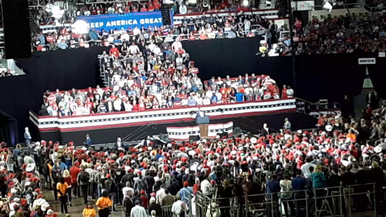 Az rally 2020 Don jr warms up the crowd - YouTube