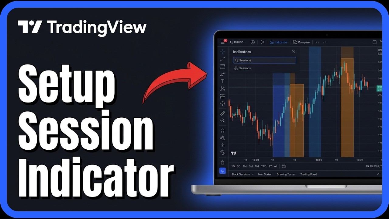 How to Setup Session Indicator on TradingView: Step by Step Guide - YouTube