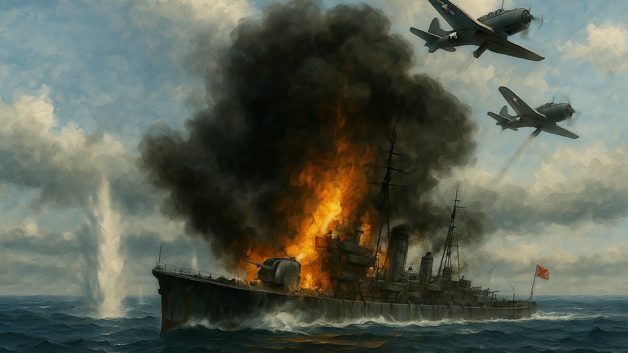 The Sinking of IJN Shiranui - YouTube