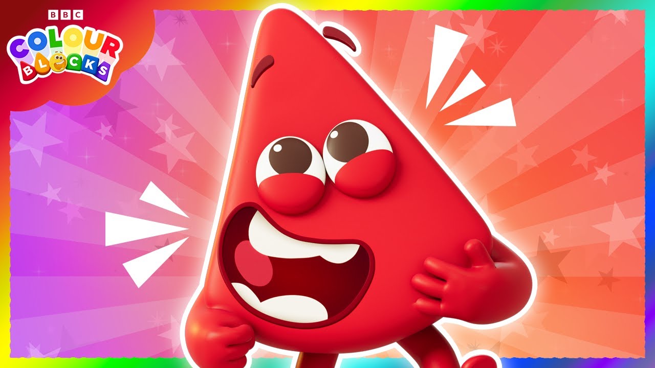 Giggle with Colourblock Red! | Colours for Kids | @colourblocks - YouTube