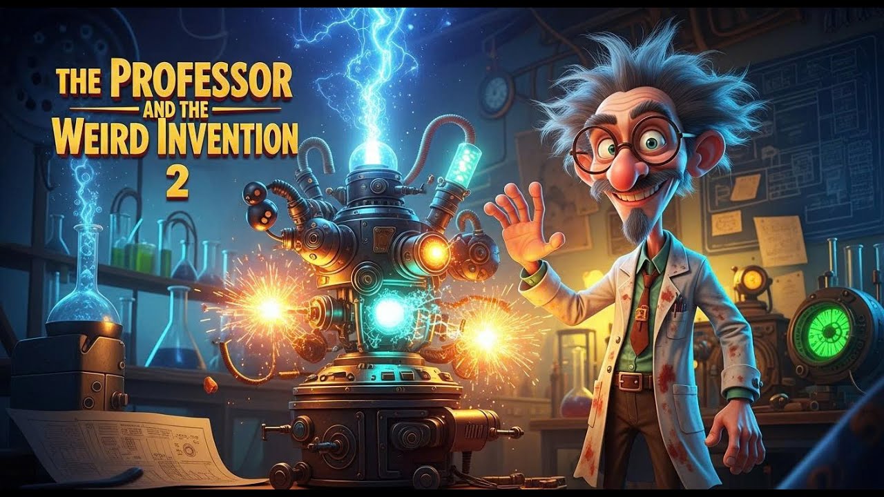 The Professor and the Weird Invention 2 - YouTube