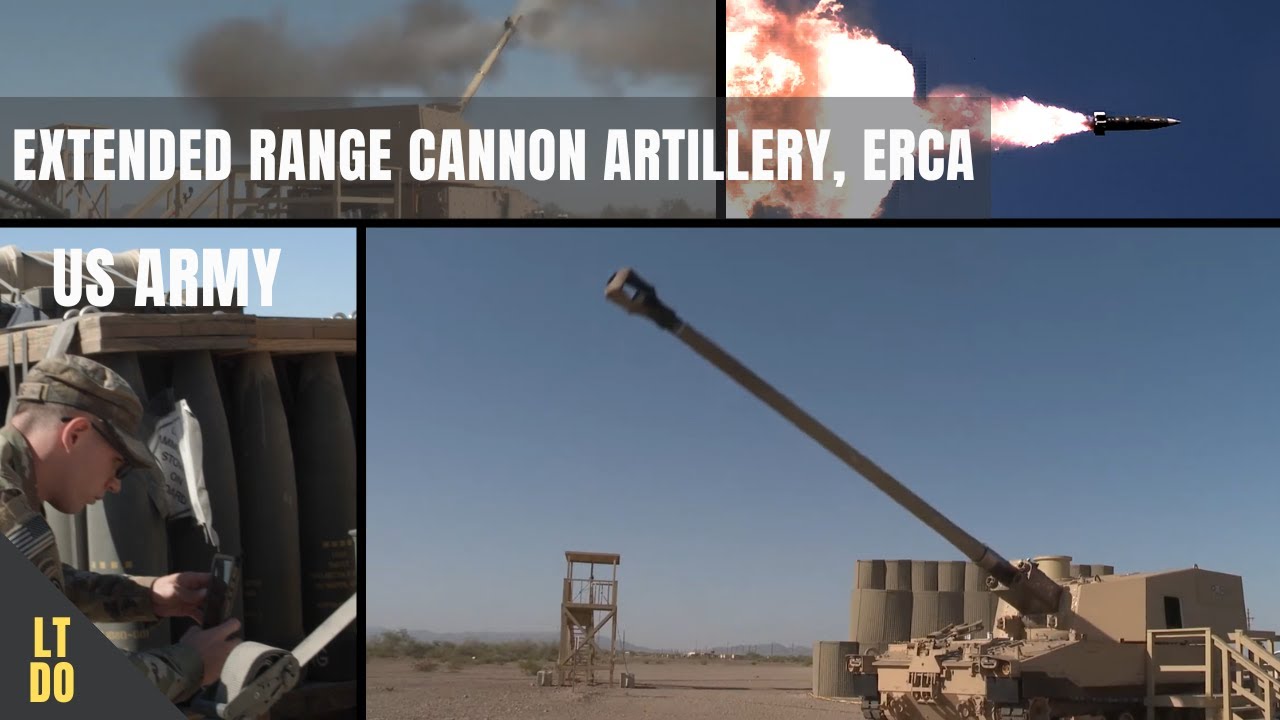 Extended Range Cannon Artillery, ERCA - YouTube