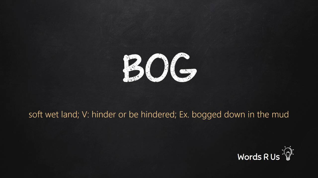 How to Pronounce BOG in American English - YouTube