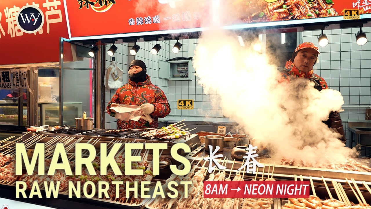Raw & Real: Changchun Market Life (8AM Hustle to Neon Nights ...