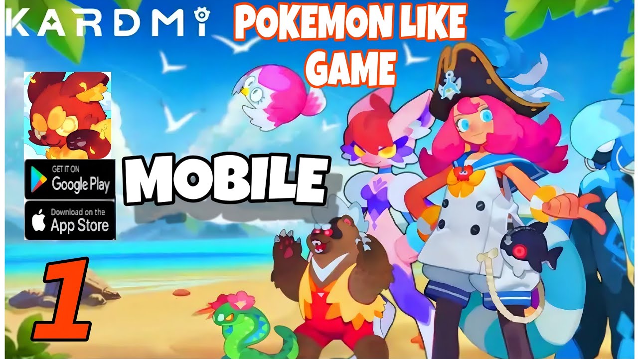 KARDMI Pakemon Like Game In Mobile😃 |Part 1|@k.rgamer1400 - YouTube