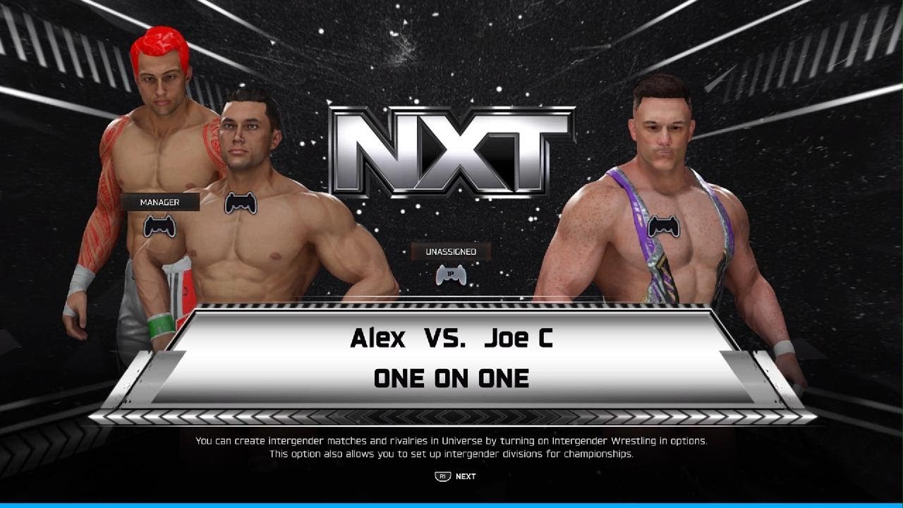 WWE 2K25 - AWA wrestling 2.0: Alex vs Joe Cates. Week 11 - YouTube