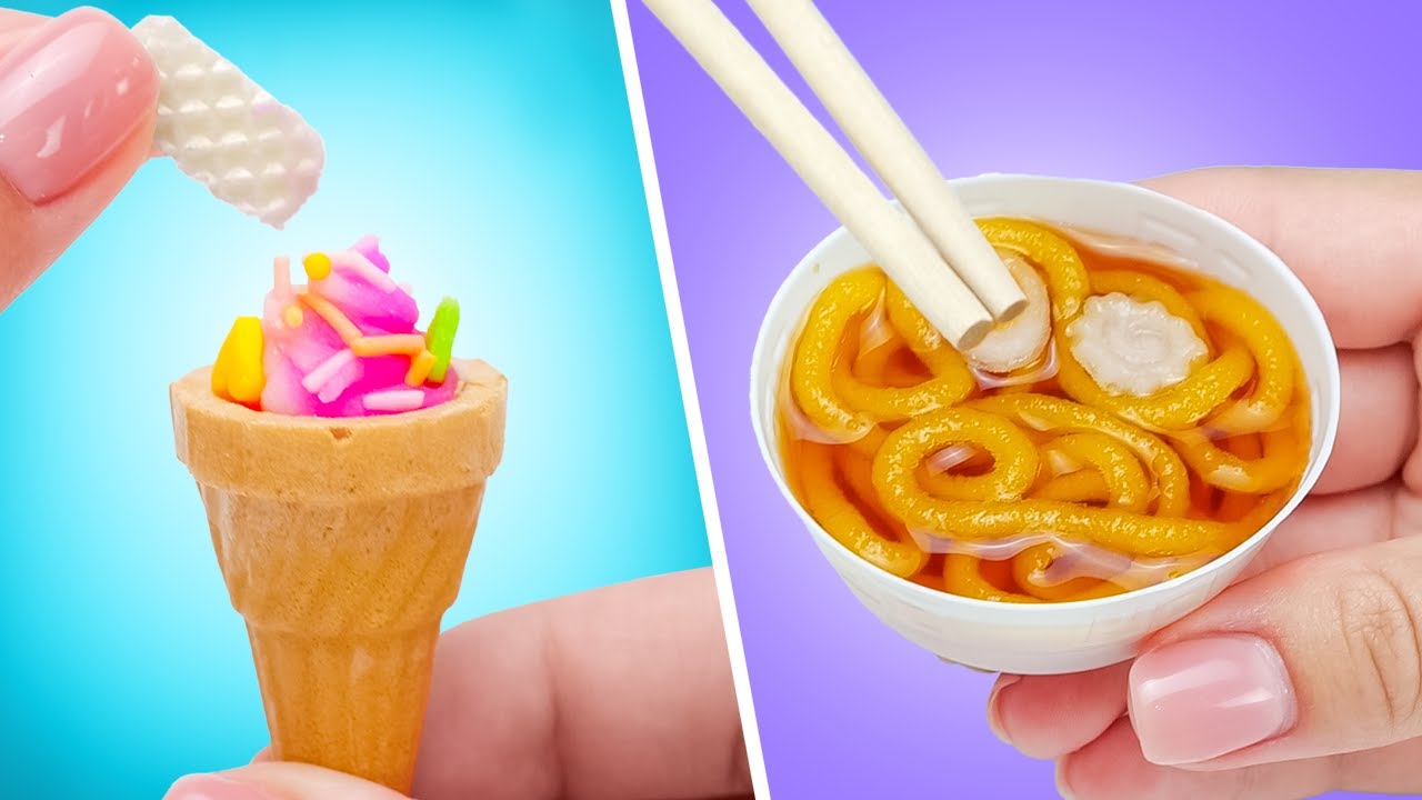 Yummy Clay Treats🍜 Cute Toys & Playtime Fun for Kids by Slick Slime Sam ...