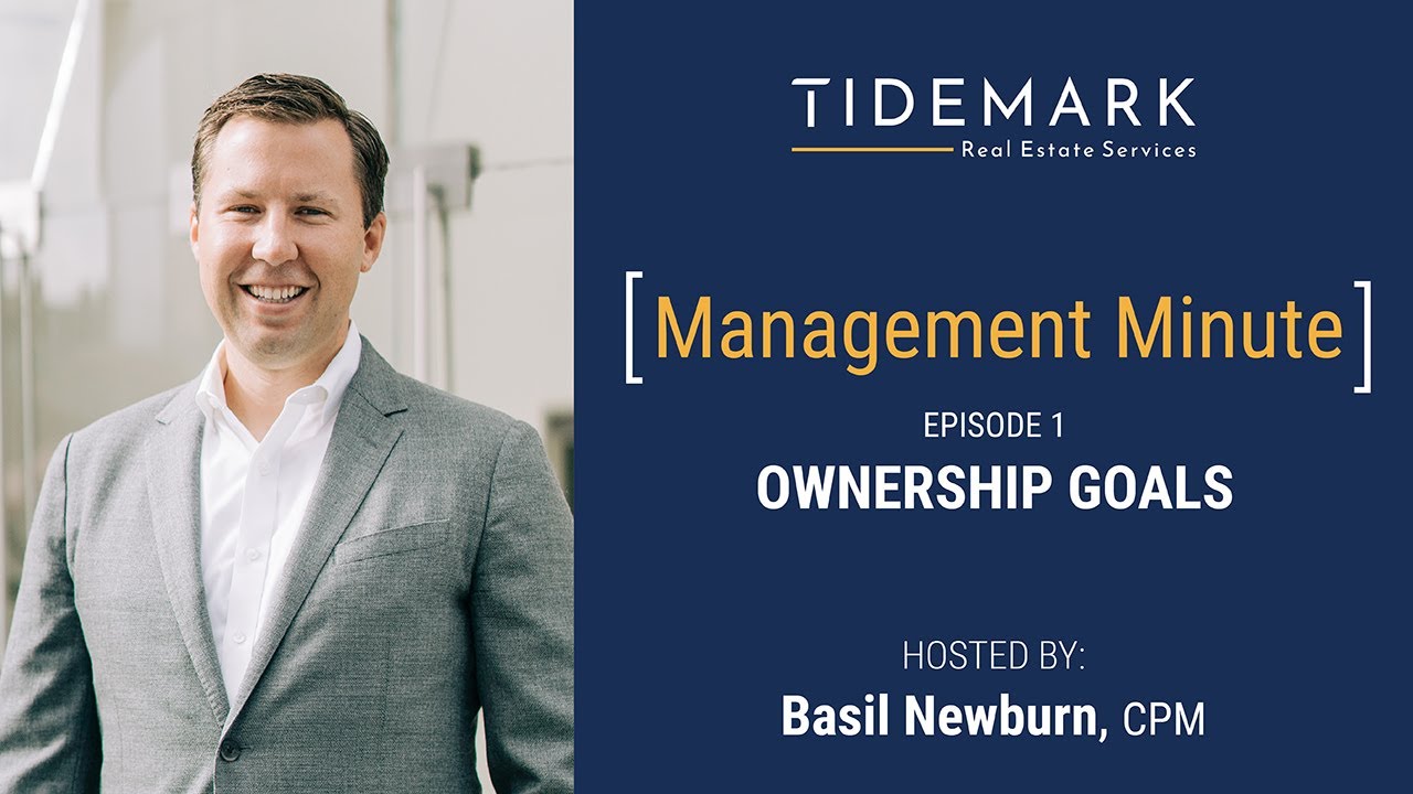 Owner goals: The foundation of real estate management - YouTube