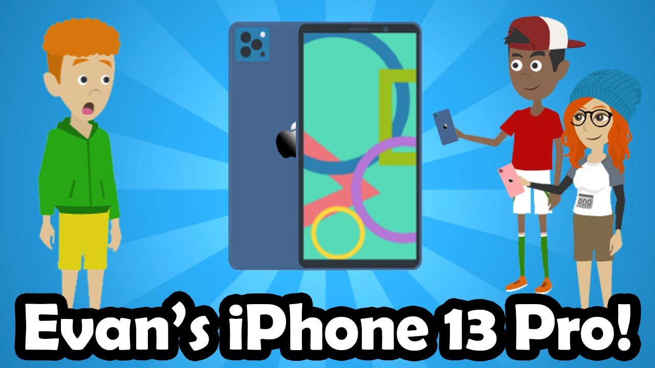 Vyond Animation: Evan's iPhone 13 Pro! - YouTube