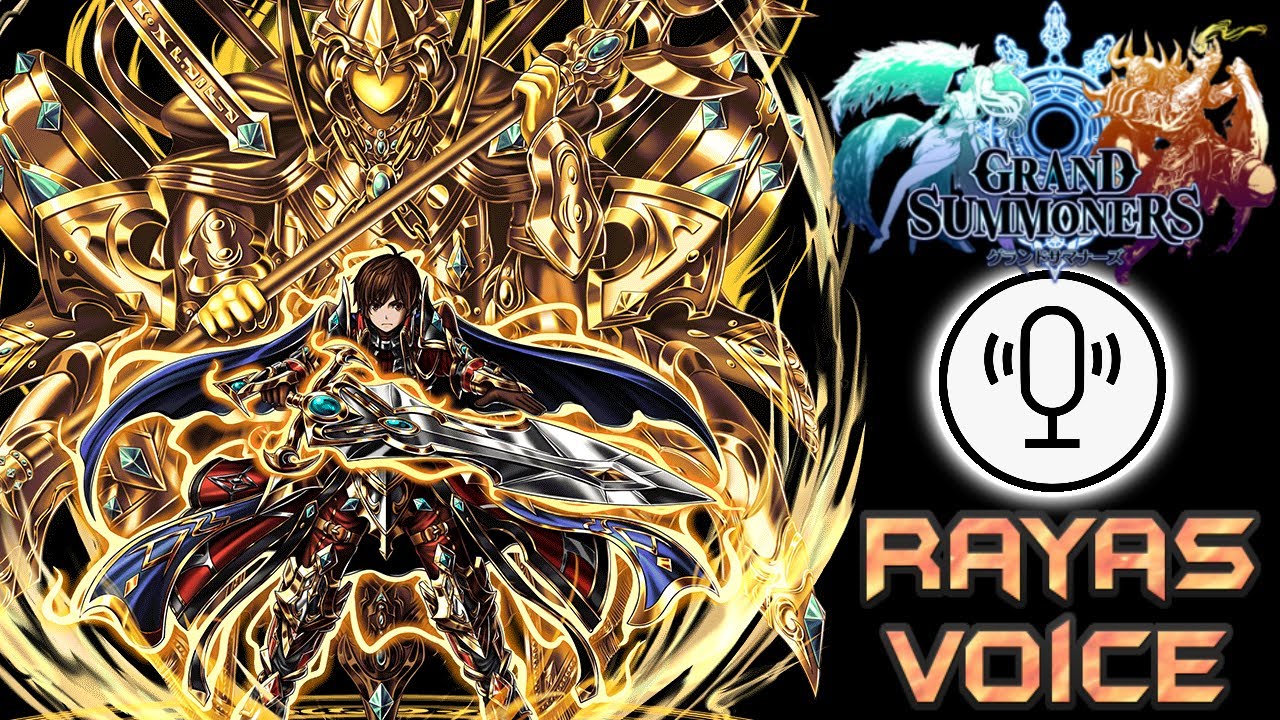 Grand summoner Rayas Voice set - YouTube