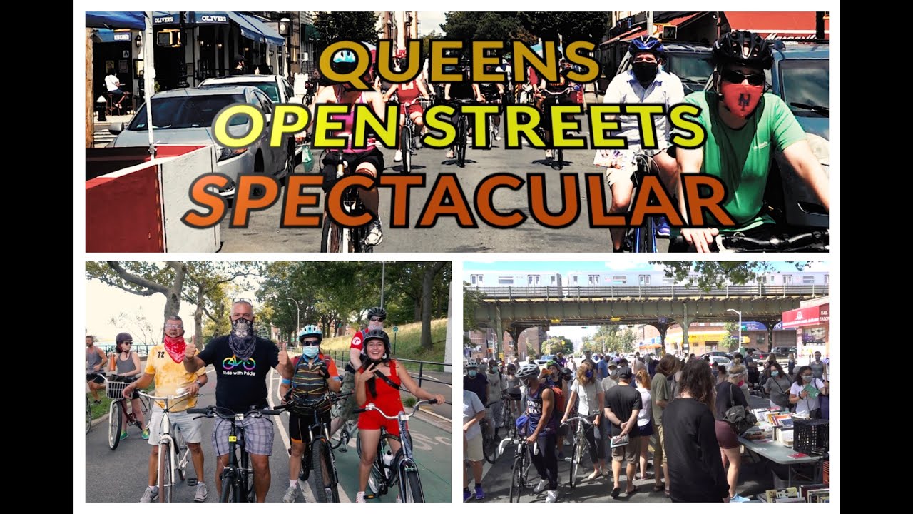 Queens Open Streets Bike Ride! - YouTube