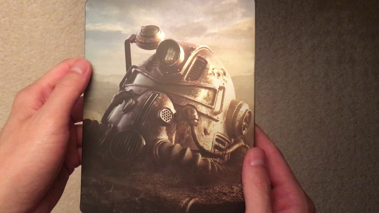 Fallout 76 Steelbook Case Unboxing - YouTube