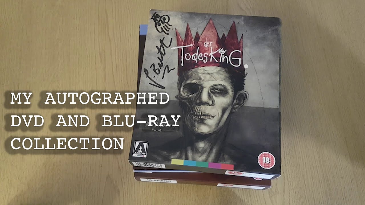 My Autographed DVD and Blu-Ray Collection - YouTube